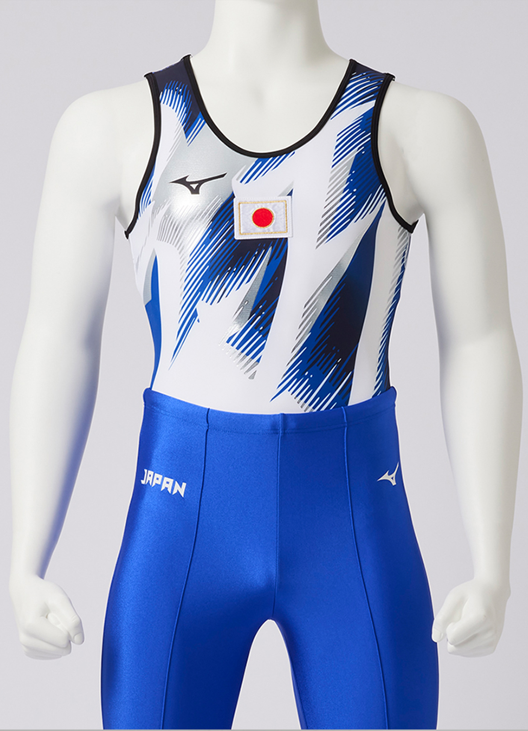 Official apparel designs for the Japanese national gymnastics and ...